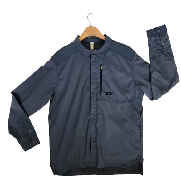 Stio | Jackets & Coats | Stio Coburn Jacket Men Xl Blue Reinforced ...